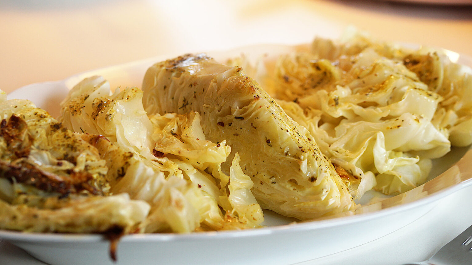 Spitzkraut aus dem Backofen - Freude am Leben